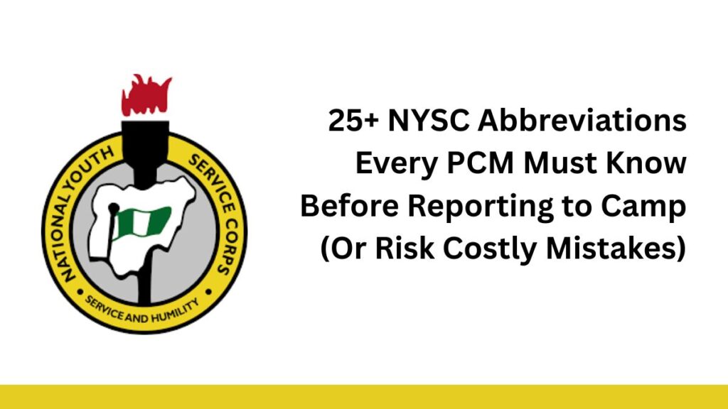 NYSC begins releasing call-up numbers for 2025 Batch B Stream 1: What ...