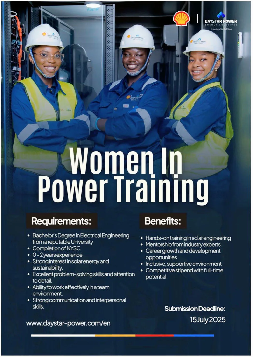 Daystar Power Women in Power Training Programme 2026